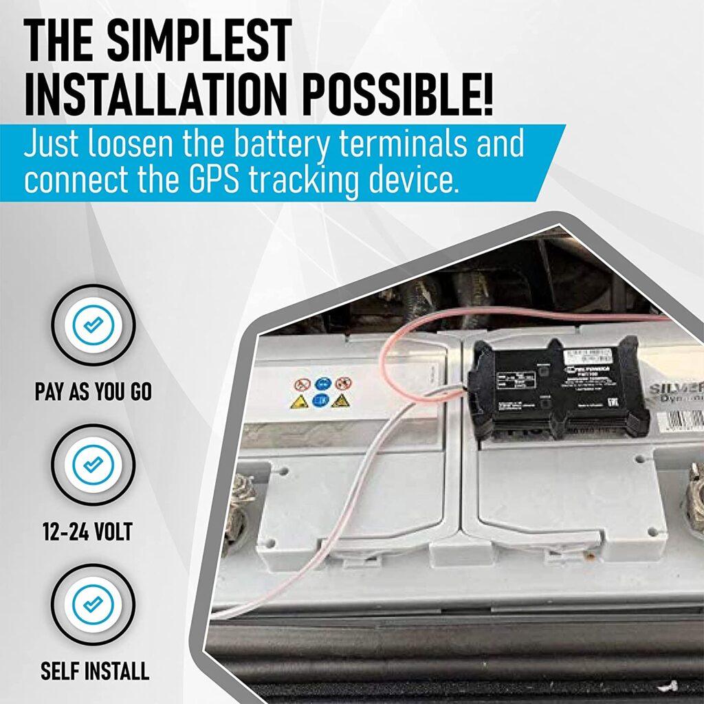 Motorhome Vehicle Tracking Device TruTrak FMT100 GPS